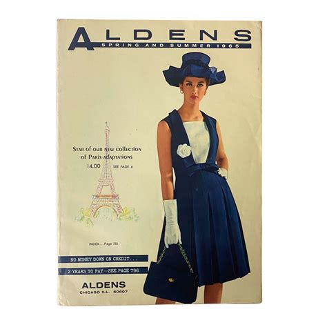 1965 Aldens Spring And Summer Catalog Vintage