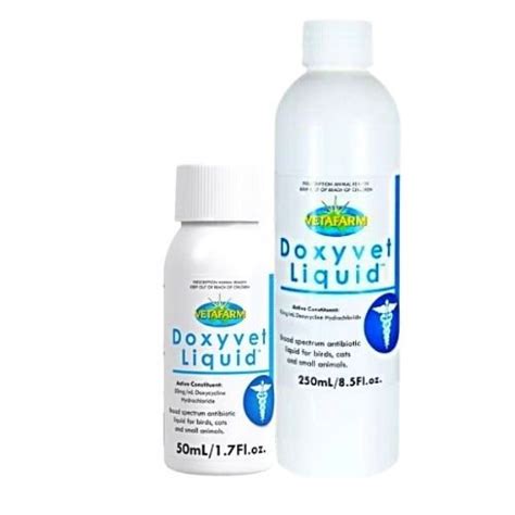 Doxyvet Liquid Broad Spectrum Antibiotic Liquid For Birds Global