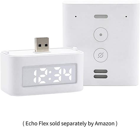 Smart Clock Accessory For Amazon Echo Flex Launches In Canada • Iphone