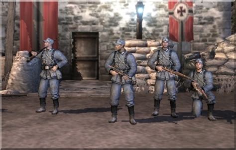 Wehrmacht Quarters Units Company Of Heroes