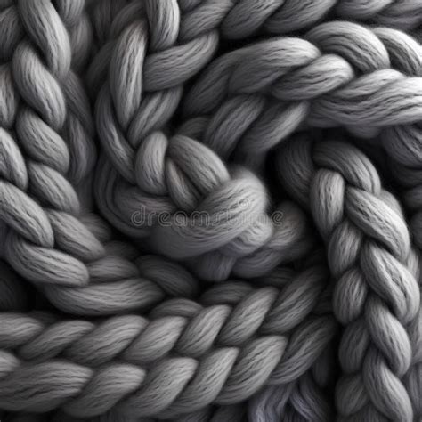 Ai Generated Illustration Of A Fuzzy Braided Yarn Textured Background