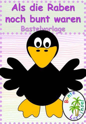 Als Die Raben Noch Bunt Waren Kunstprojekt Unterrichtsmaterial Im Fach Kunst