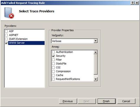 iis 7에서 추적을 사용하여 실패한 요청 문제 해결 microsoft learn
