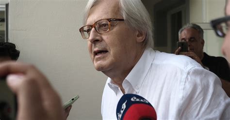 Elezioni Vittorio Sgarbi è raggiante Trionfo del centrodestra andrà