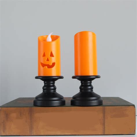 Suncoda Halloween Pumpkin Lights Halloween Led Candle Light Halloween
