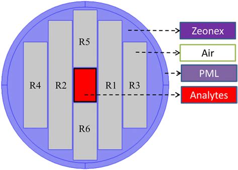 Cross Sectional Outlook Of The Hcpcf Bio Sensor Download Scientific Diagram