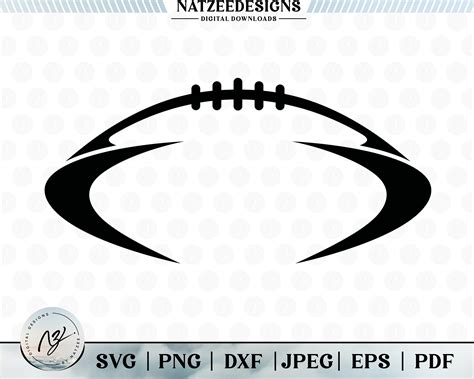 Football Skeleton Outline Svg Png Ai Eps Pdf Digital Download