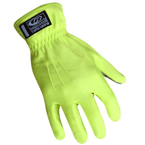 Ringers Hi Viz Traffic Control Gloves Fire End