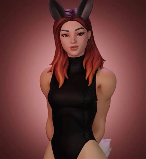 Fortnite Girl Pepper Thorne As A Bunny Girl 🐰 Gamer Girl Fortnite Girl