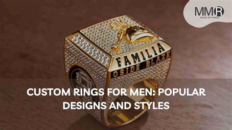 Custom Rings For Men Popular Designs And Styles Mmr