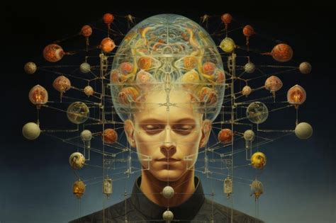Ia Inteligencia Artificial Un Ser Humano Mirando Una Tecnología