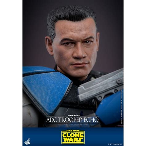 Arc Trooper Echo Hot Toys Tms133 Star Wars Clone Wars Figure