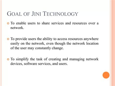 Jini Technology Ppt Pptx Internet Computing