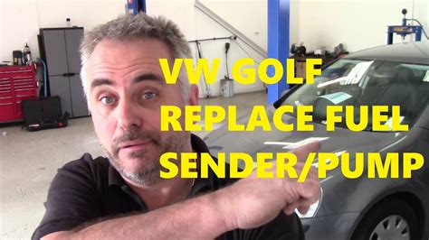 Vw Golf Tdi Fuel Pumplevel Sensor Replacement Youtube