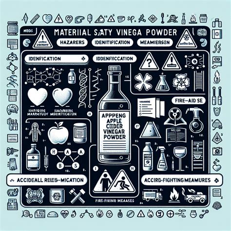 Apple Cider Vinegar Powder Msds Guide