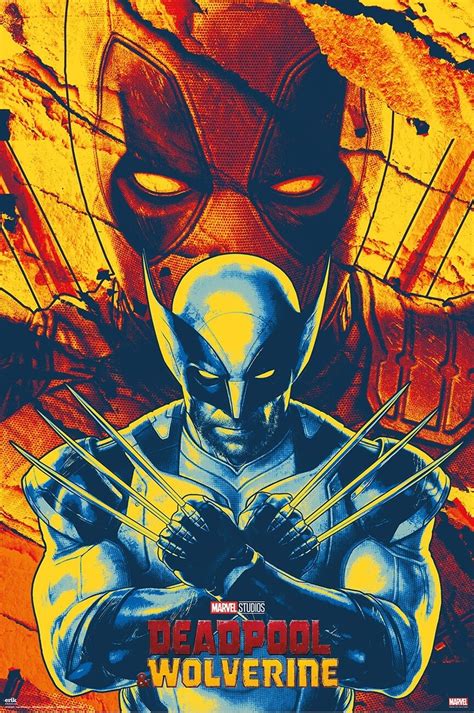 Marvel Deadpool And Wolverine Ready Póster Lámina Compra En Posterses