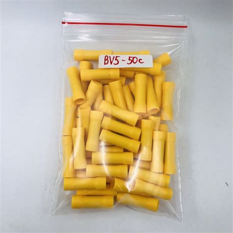 100 Đầu Cos Nối Thẳng Bv5 đầu Cos Nối Dây điện đầu Cos Dây điện