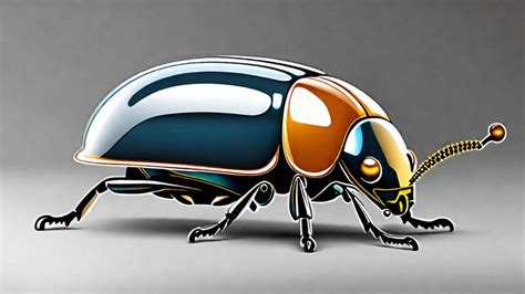 Premium Ai Image Macro Shot Of Beetle Exoskeleton
