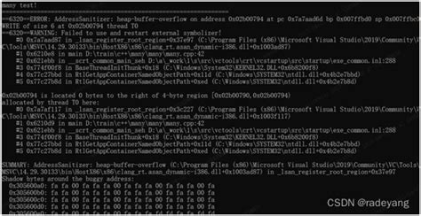 检查内存的利器addresssanitizer Csdn博客
