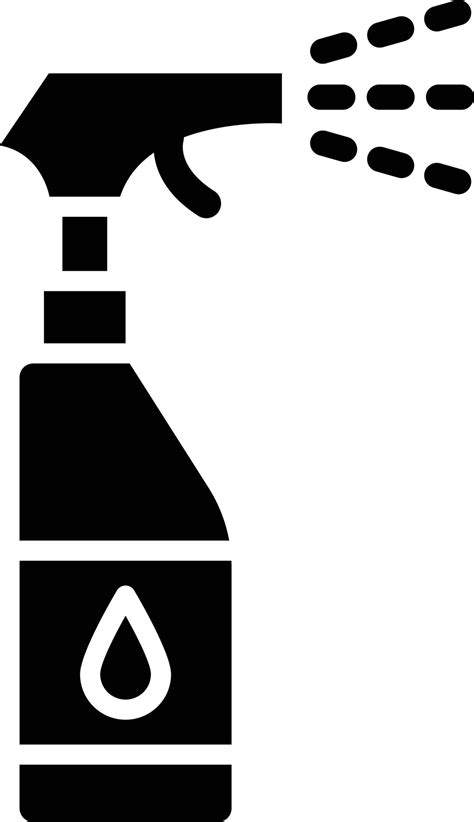 Spray Vector Icon Design Illustration 21717662 Vector Art At Vecteezy