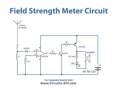 Sensitive Fm Field Strength Meter Or Rf Detector