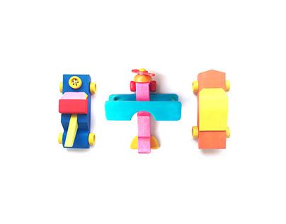 usb flash в виде машинки | Behance