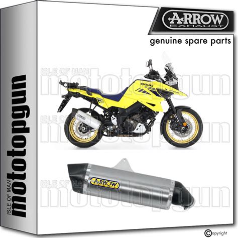 ARROW EXHAUST OK MAXI RACE TECH TITANIUM CC SUZUKI V STROM 1050 2020 20