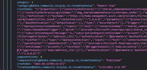 create power automate cloud flow programmatically in ms dataverse