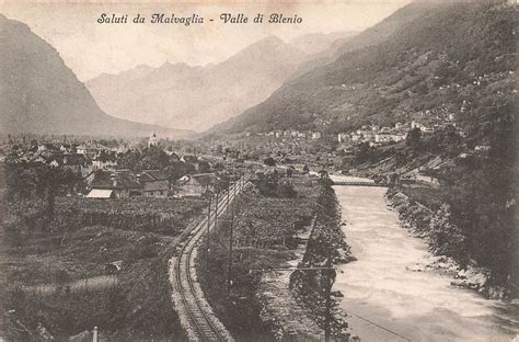 Malvaglia val di blenio ferrovia Eisenbahn Gebraucht in Biasca für