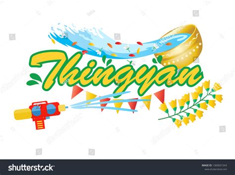 Happy Thingyan Over 89 Royalty Free Licensable Stock Vectors And Vector