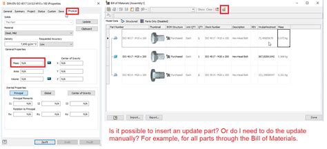 Solved Create Iproperties For All Parts In Content Center Autodesk
