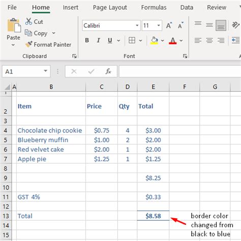 How To Change Border Color In Excel 3 Easy Ways