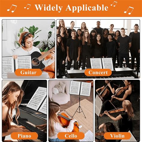 Music Score Folder A4 Chorus Foldable Folder Folder Music File Display