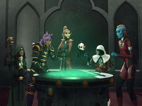 Rogue Trader Party Commission Scrolller