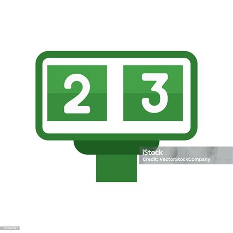 점수 판 아이콘 벡터 기호와 기호 흰색 배경 점수 판 아이콘 개념에 고립 0명에 대한 스톡 벡터 아트 및 기타 이미지 0명 경쟁 공 스포츠 장비 Istock