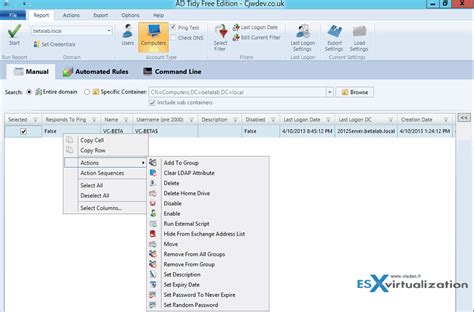 How To Find Inactive Computer Accounts In Active Directory ESX