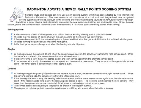 Badminton Summative Test At Gabrielle Pillinger Blog
