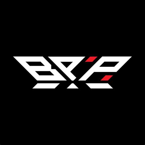 bpp letter logo vector design bpp simple and modern logo bpp