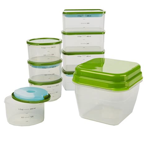Fit Fresh 18 Piece Smart Portion Food Storage Container Set Reviews