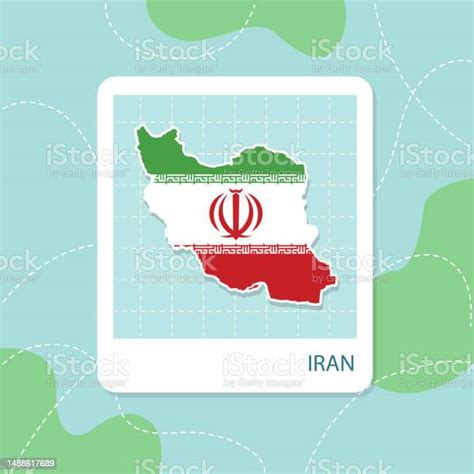 フレームに旗のパターンを持つイランのステッカー アイコンのベクターアート素材や画像を多数ご用意 アイコン イラストレーション