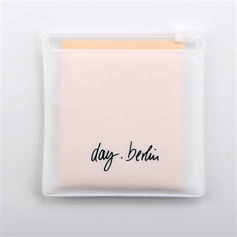 White Eva Cloth Cosmetic Bag Creative Packaging Design