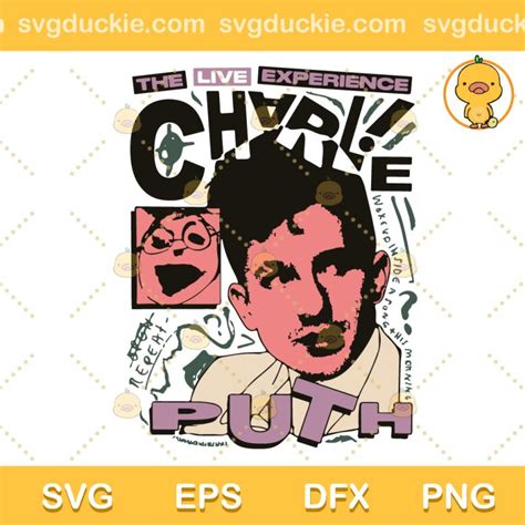 Charlie Puth Silkscreen 2023 Tour Svg Charlie Puth Poster