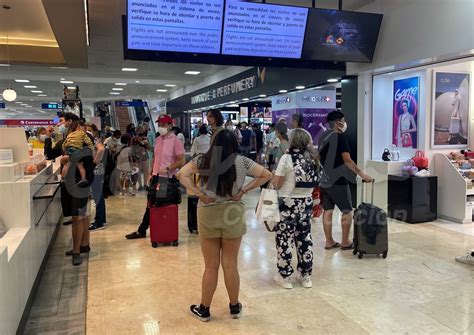 Aeropuerto De Cancún Con 450 Vuelos Y Una Conexión