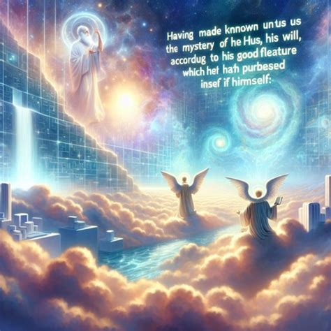 Ephesians 19 Devotional Unveiling The Mystery Of His Will Bible Art