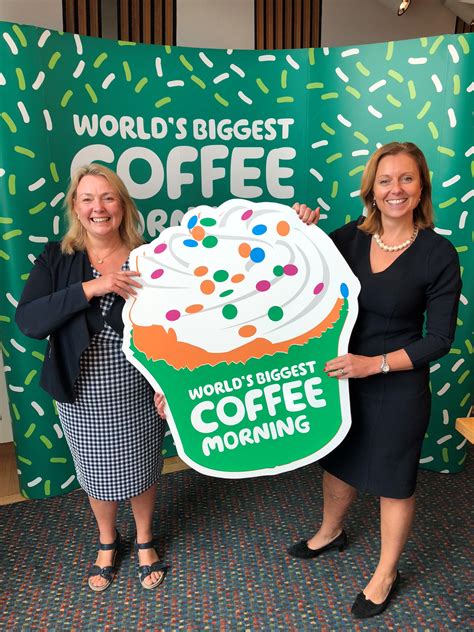 Local Msp Raises A Cup To Macmillan Cancer Support Rachael Hamilton Msp