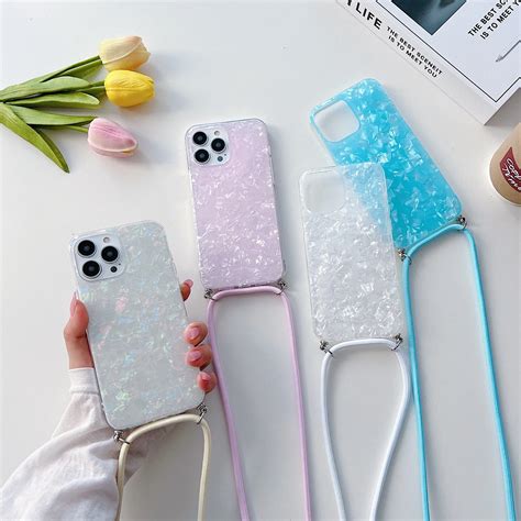 Funda De Tel Fono Con Correa Cruzada Para Huawei Cubierta Trasera De