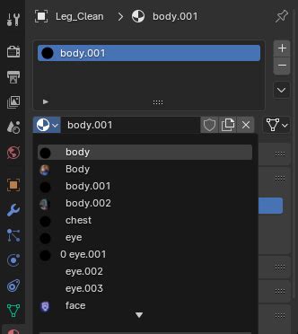 Manually Delete Unwanted Materials Materials And Textures Blender