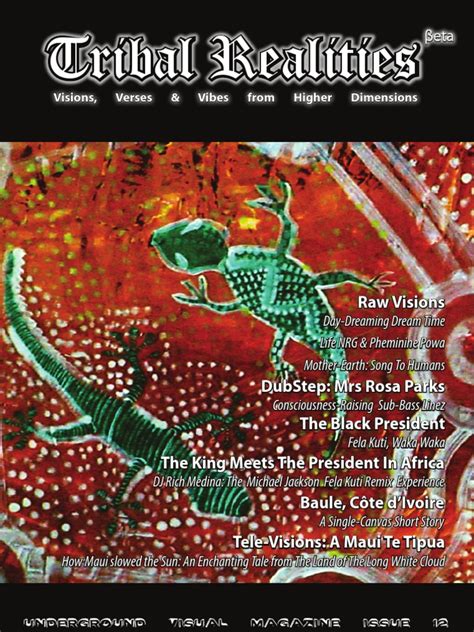 Tribal Realities Issue 12 Beta6 Pdf Hertz Frequency