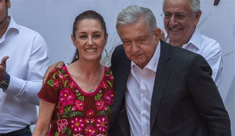 Sheinbaum Boda Amlo Felicita Amlo A Sheinbaum Por Boda Nacional