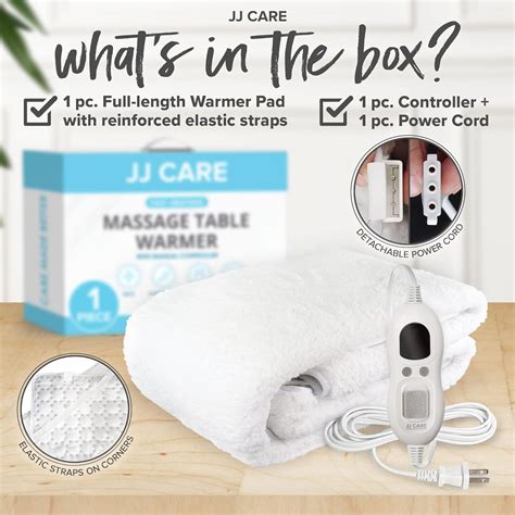 Massage Table Warmer Heating Pad For Massage Table 30x73′ With Sherpa